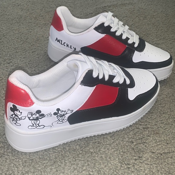 Shoes | Custom Mickey Mouse Sneakers | Poshmark